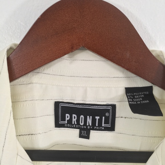 Phita | Shirts | Pronti Collection By Phita Mens Shirt | Poshmark